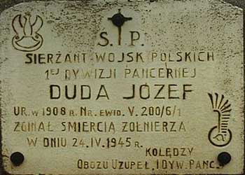 Duda Józef - Maczek Pantser Soldaten